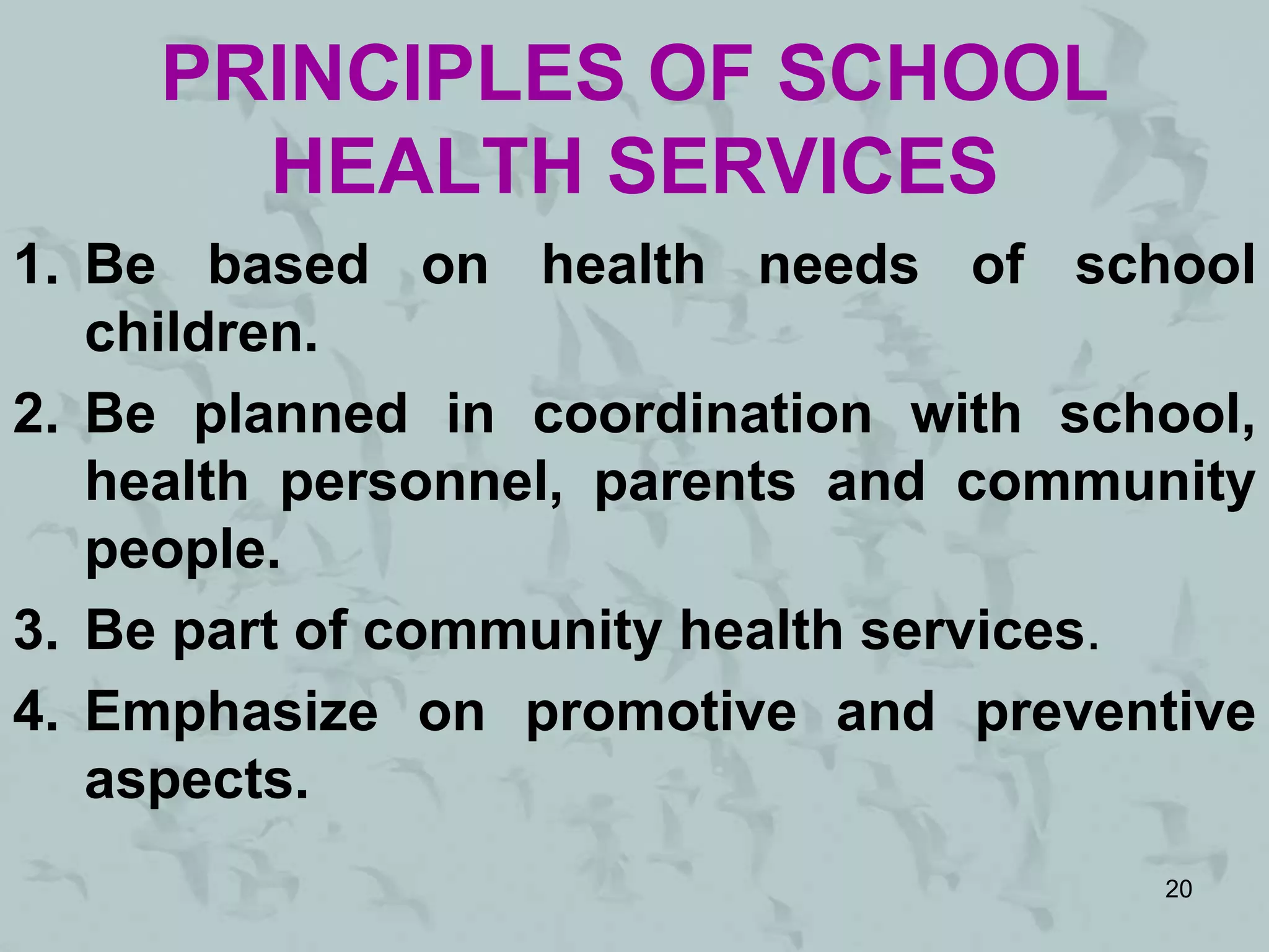 School health services | PPTX