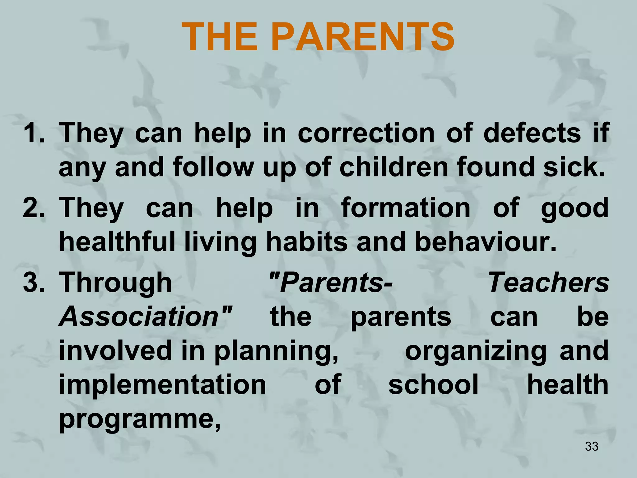 School health services | PPTX