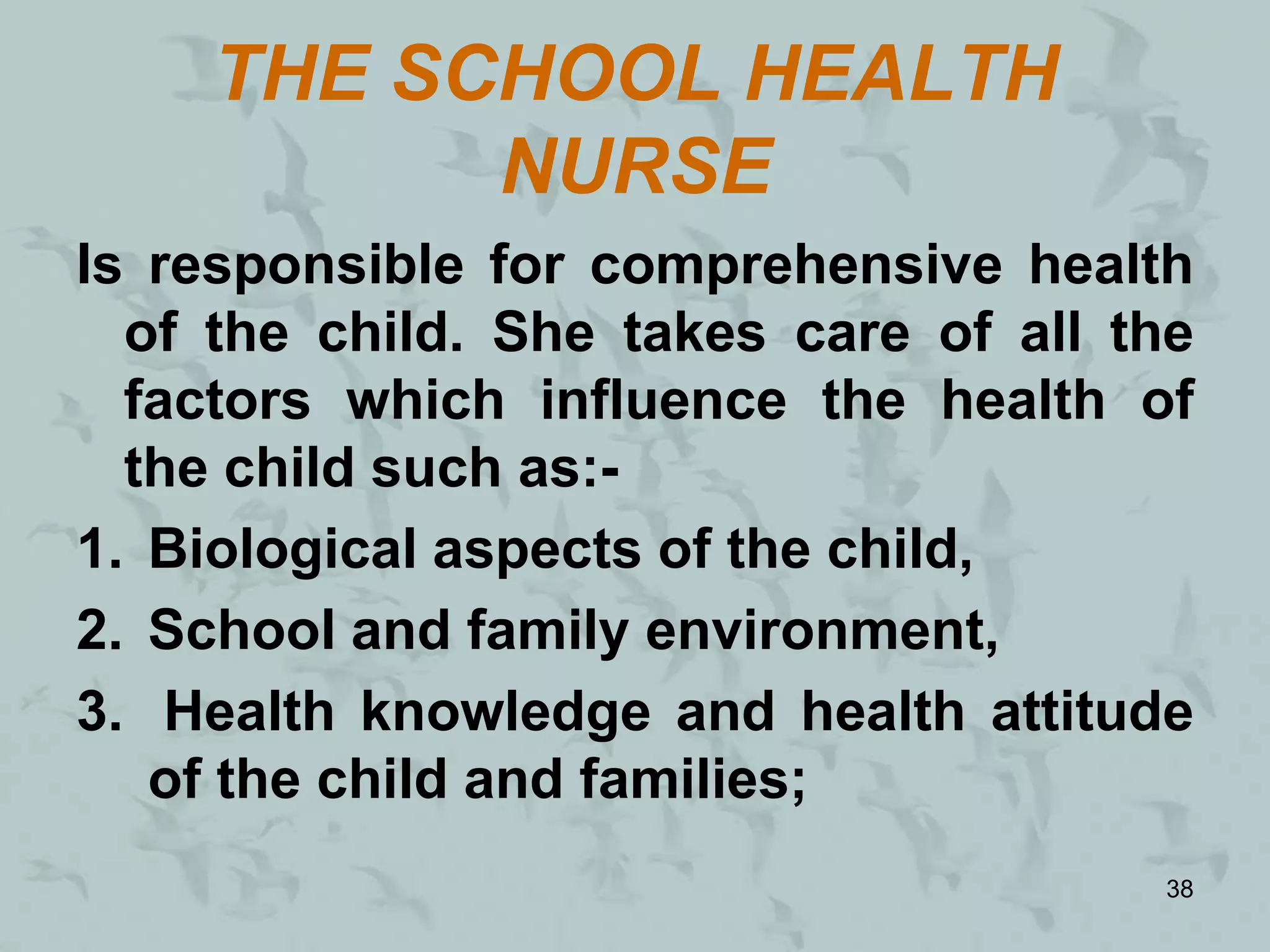 School health services | PPTX