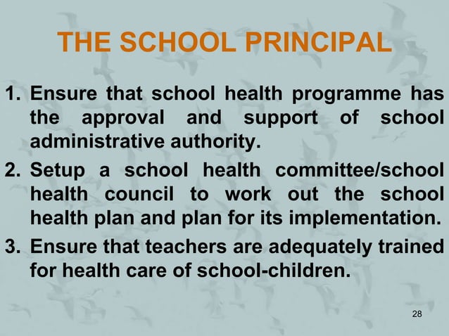 School health services | PPTX | Parenting | Family and Relationships