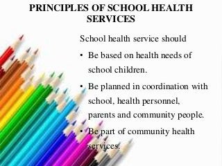 School health services | PPTX