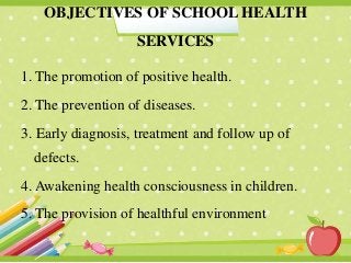 School health services | PPTX