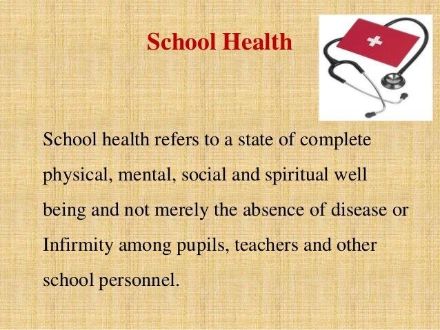 School health services | PPTX
