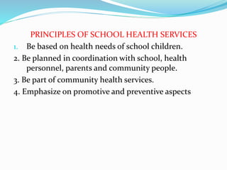 School health services | PPTX