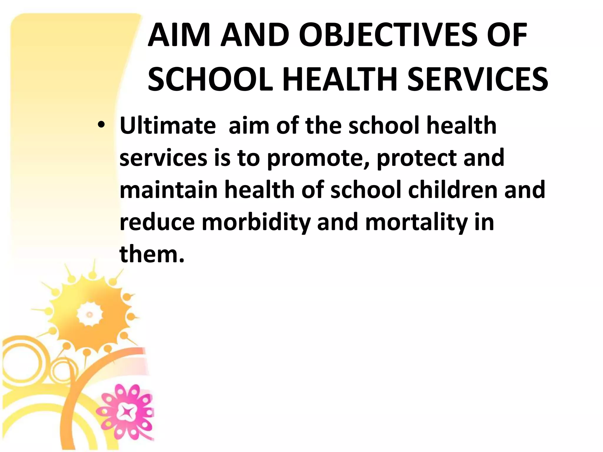 School health services | PPTX