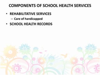 School health services | PPTX