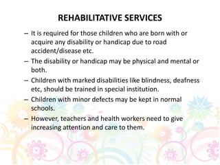 School health services | PPTX