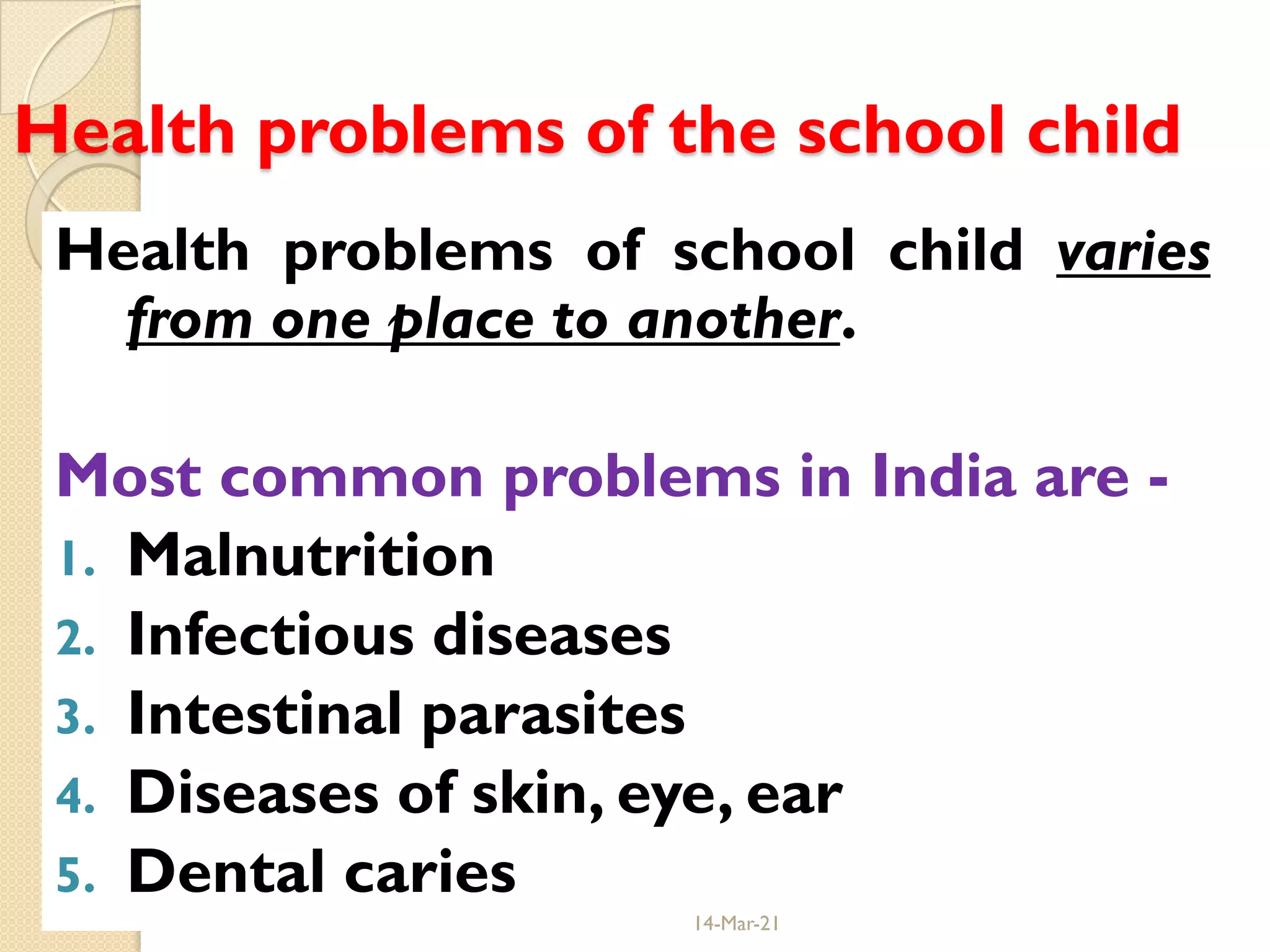 School Health Services | PDF