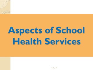 School Health Services | PDF