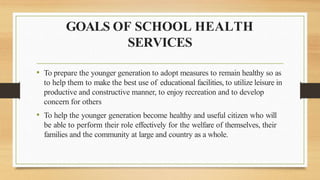 School health services | PPTX