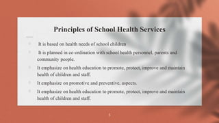 School health services | PPTX