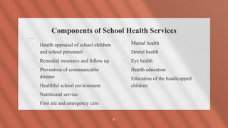 School health services | PPTX