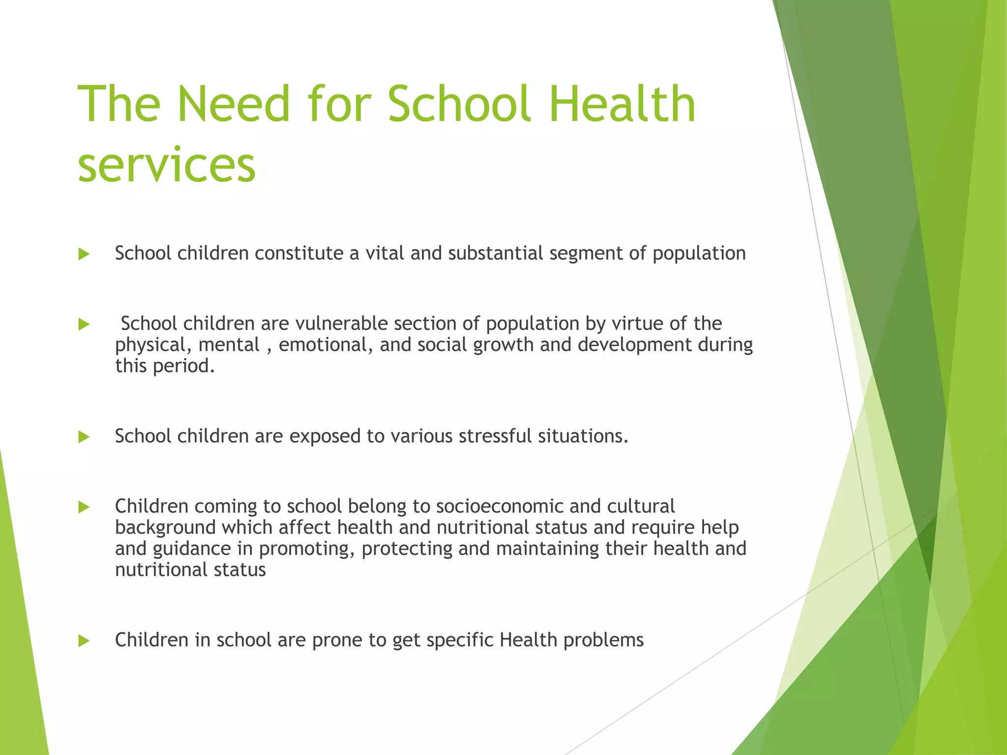 SCHOOL HEALTH SERVICES .pptx