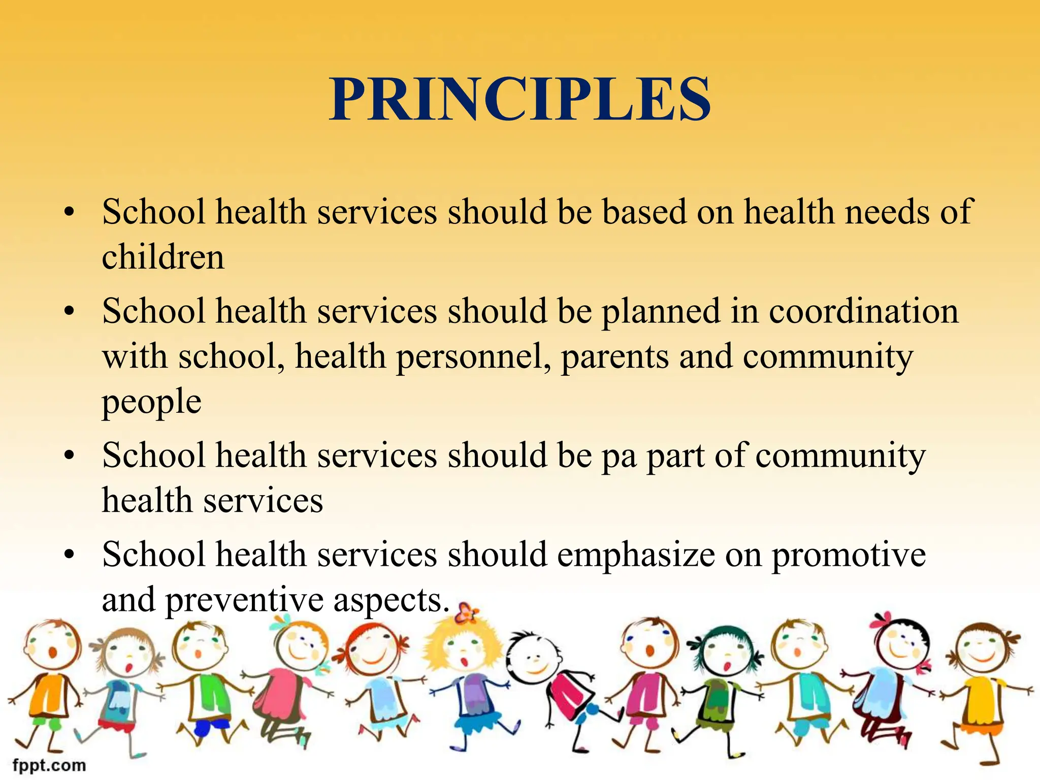 School Health Services in Community Health Nursing | PPT