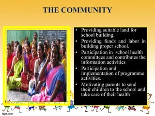 School Health Services in Community Health Nursing | PPT