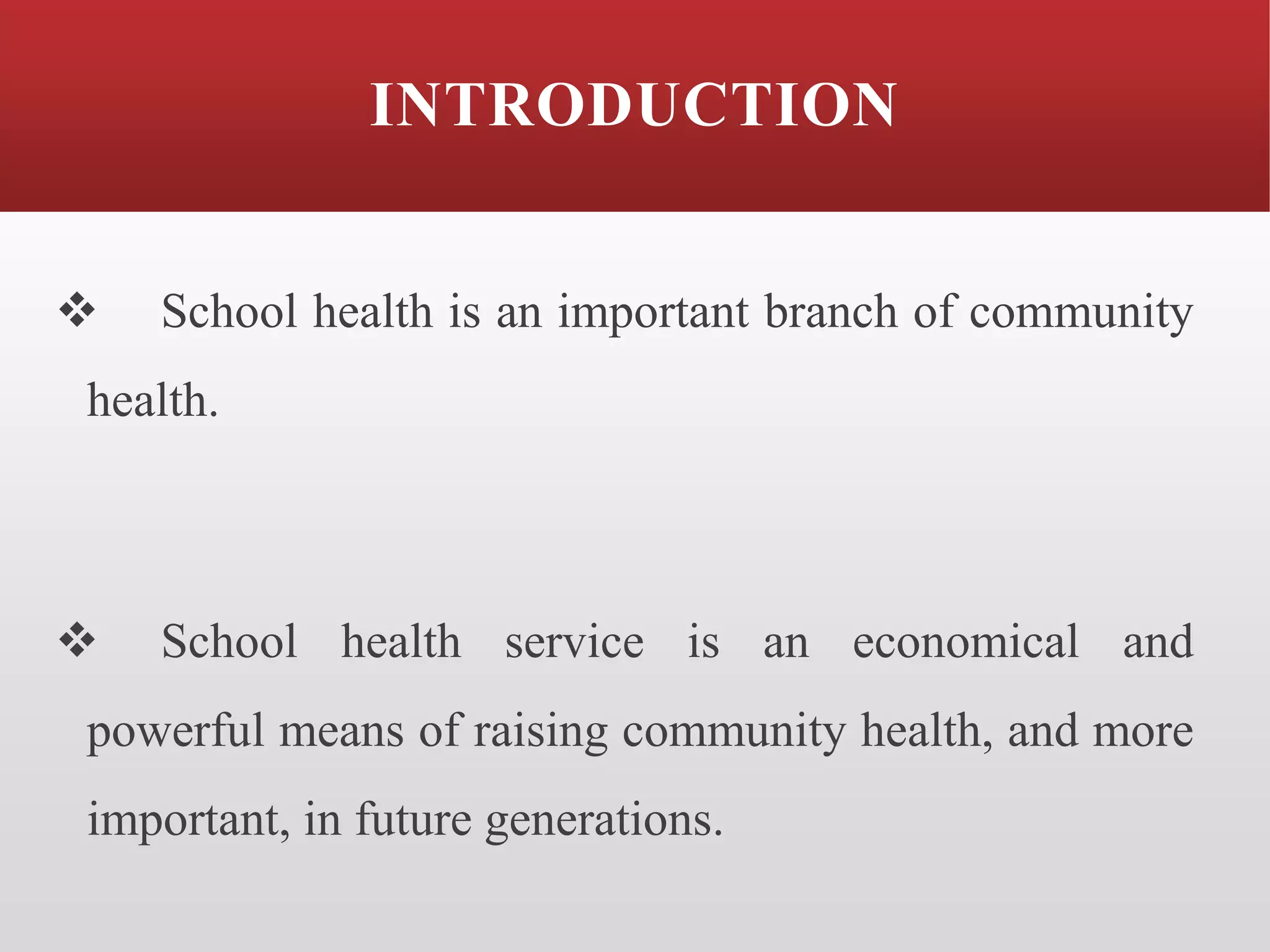 School health services | PDF