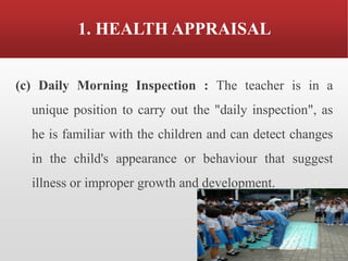 School health services | PDF | Children\'s Health | Healthy Living