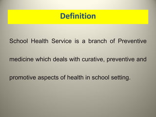 School health services | PDF