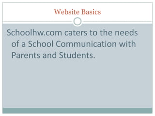 Website for Schools | PPTX
