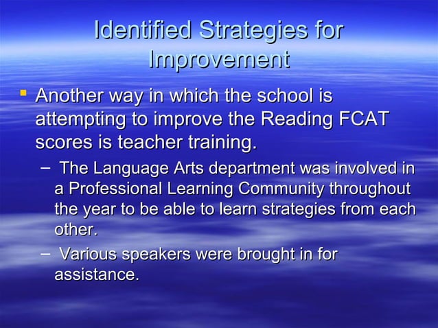 School Improvement Strategies | PPT