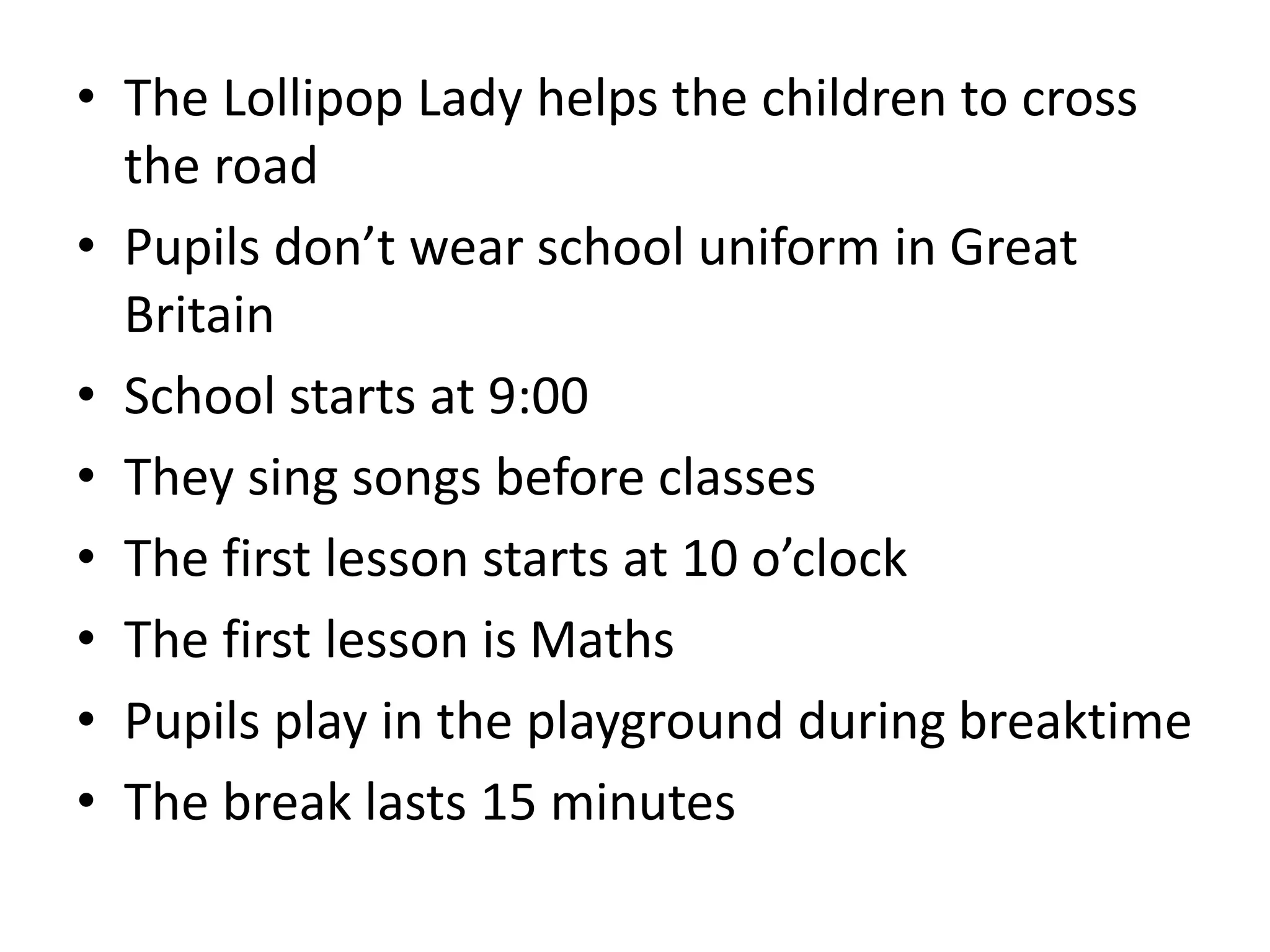 School in Britain | PPTX