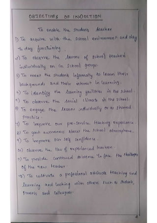 School induction program report | PDF