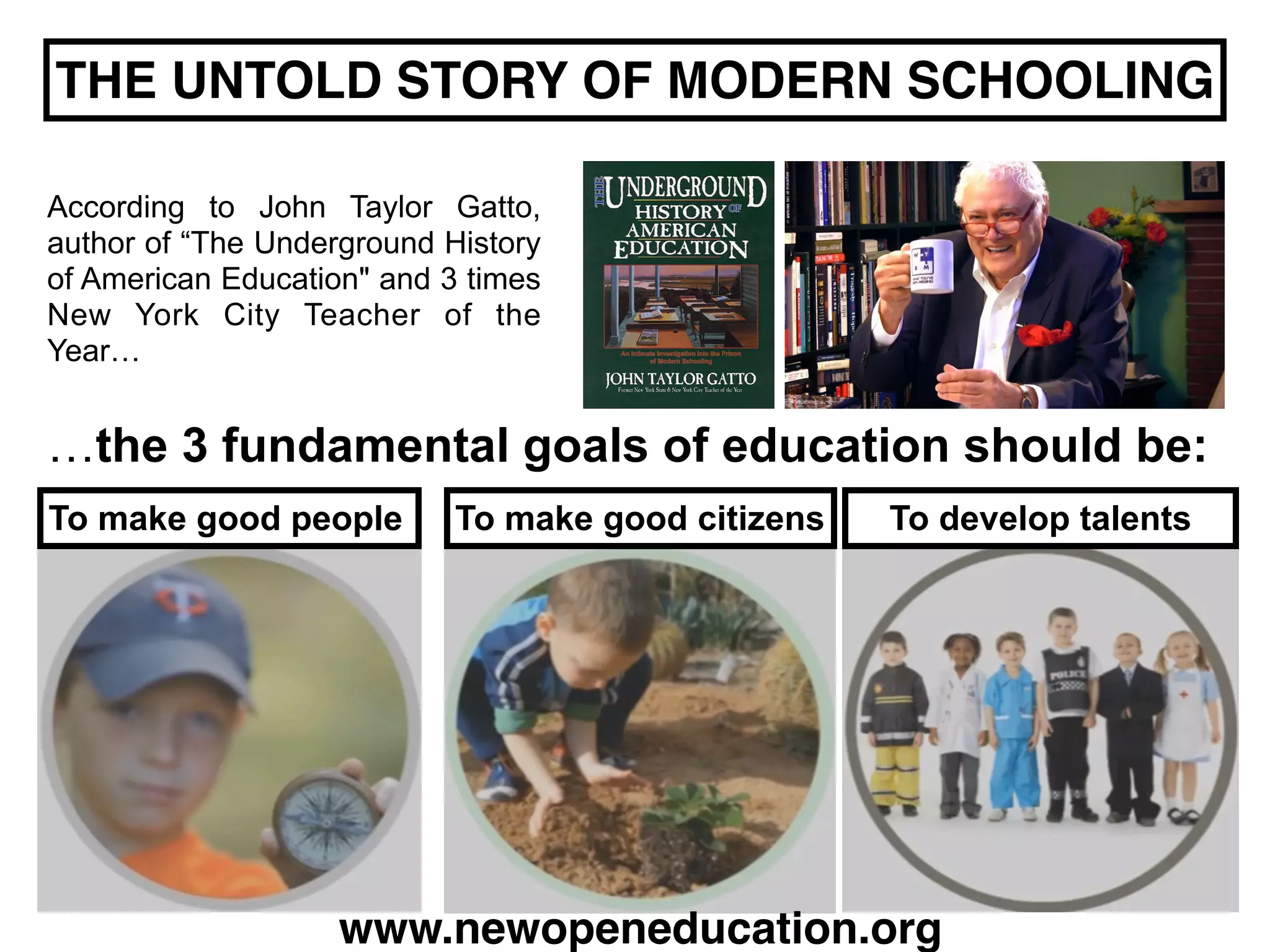 The Untold Story of Modern Schooling | PPT