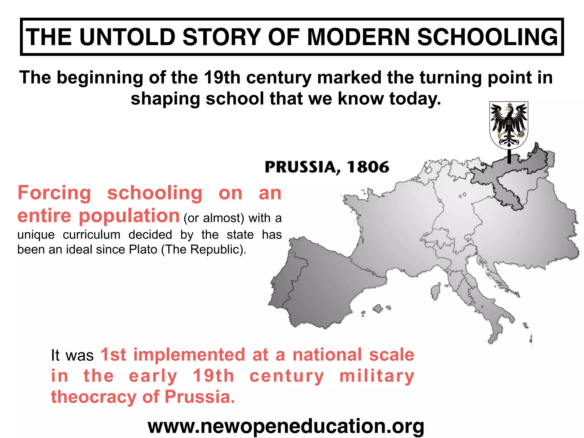 The Untold Story of Modern Schooling | PPT