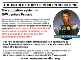 The Untold Story of Modern Schooling | PDF