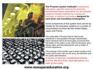 The Untold Story of Modern Schooling | PDF