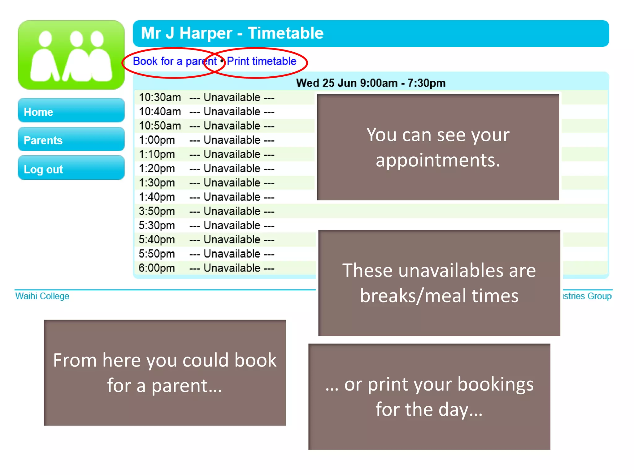 School interviews Electronic Booking | PPTX