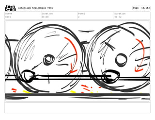 The Train Chase - Storyboard Sequence of a WIld West chase scene | PDF