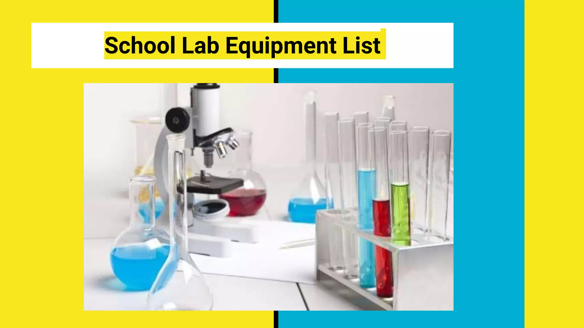 School lab equipment manufacturers.pptx