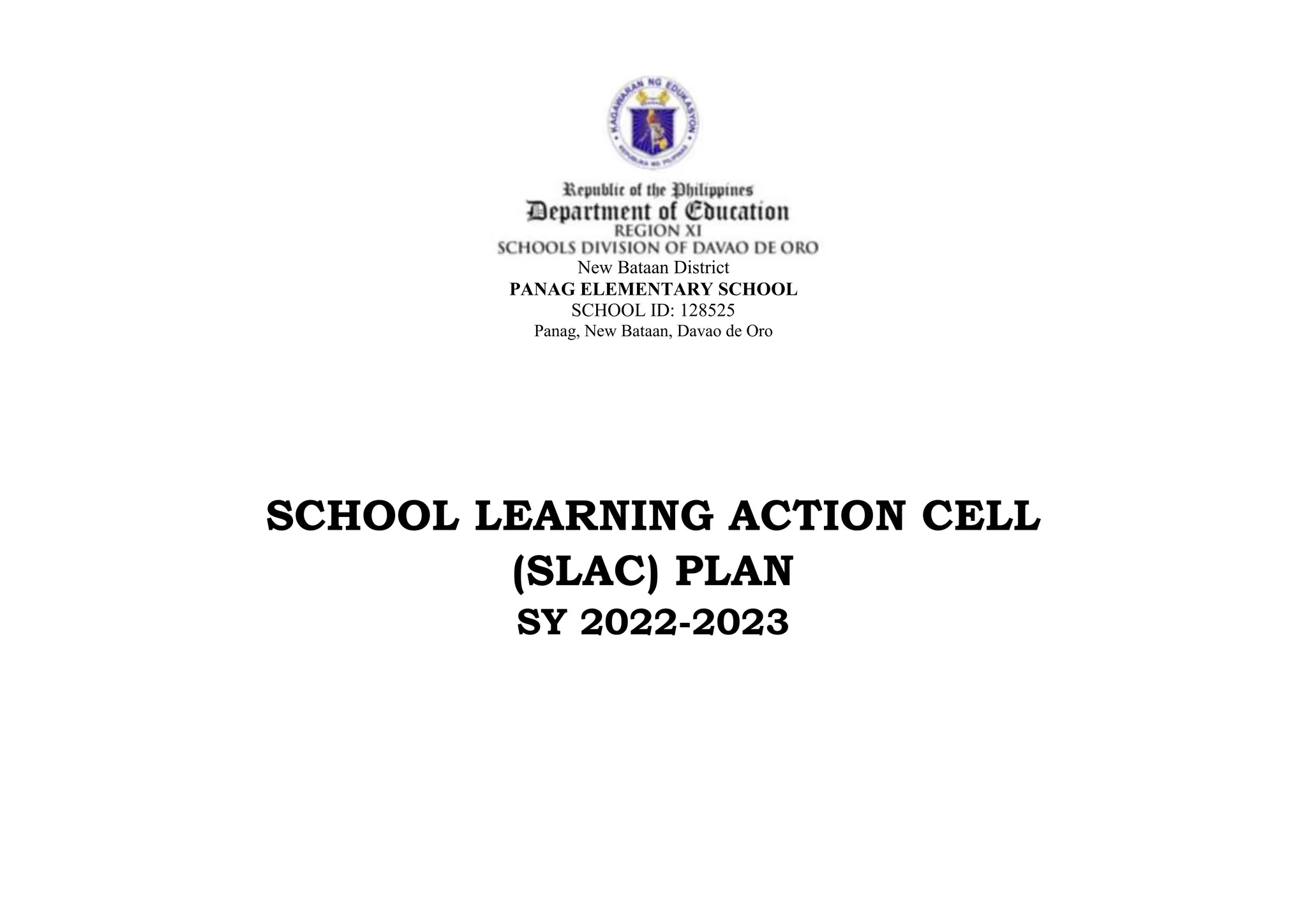 School LAC Plan 2022-23.docx