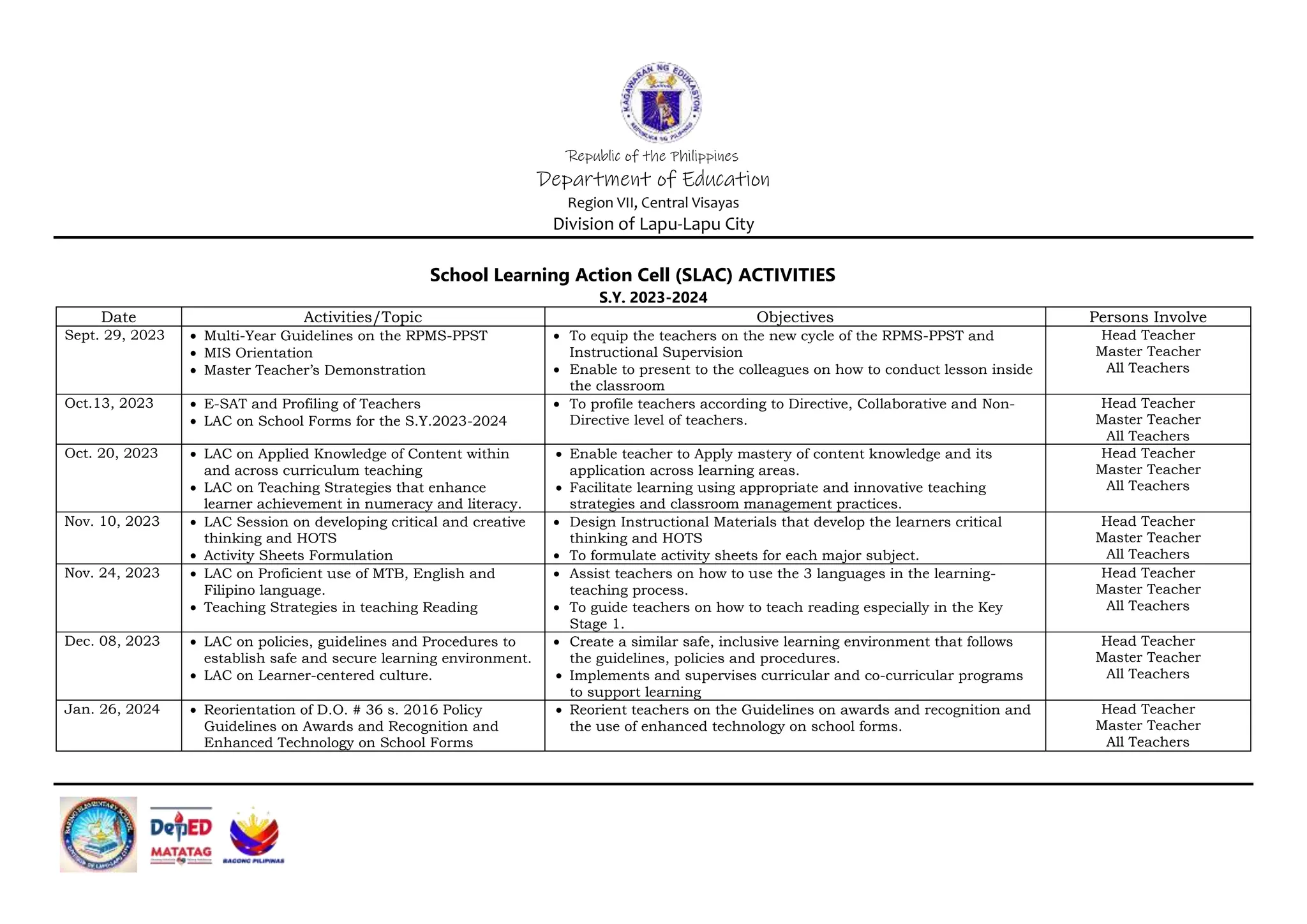 School LAC Plan for school and classroom uses.docx