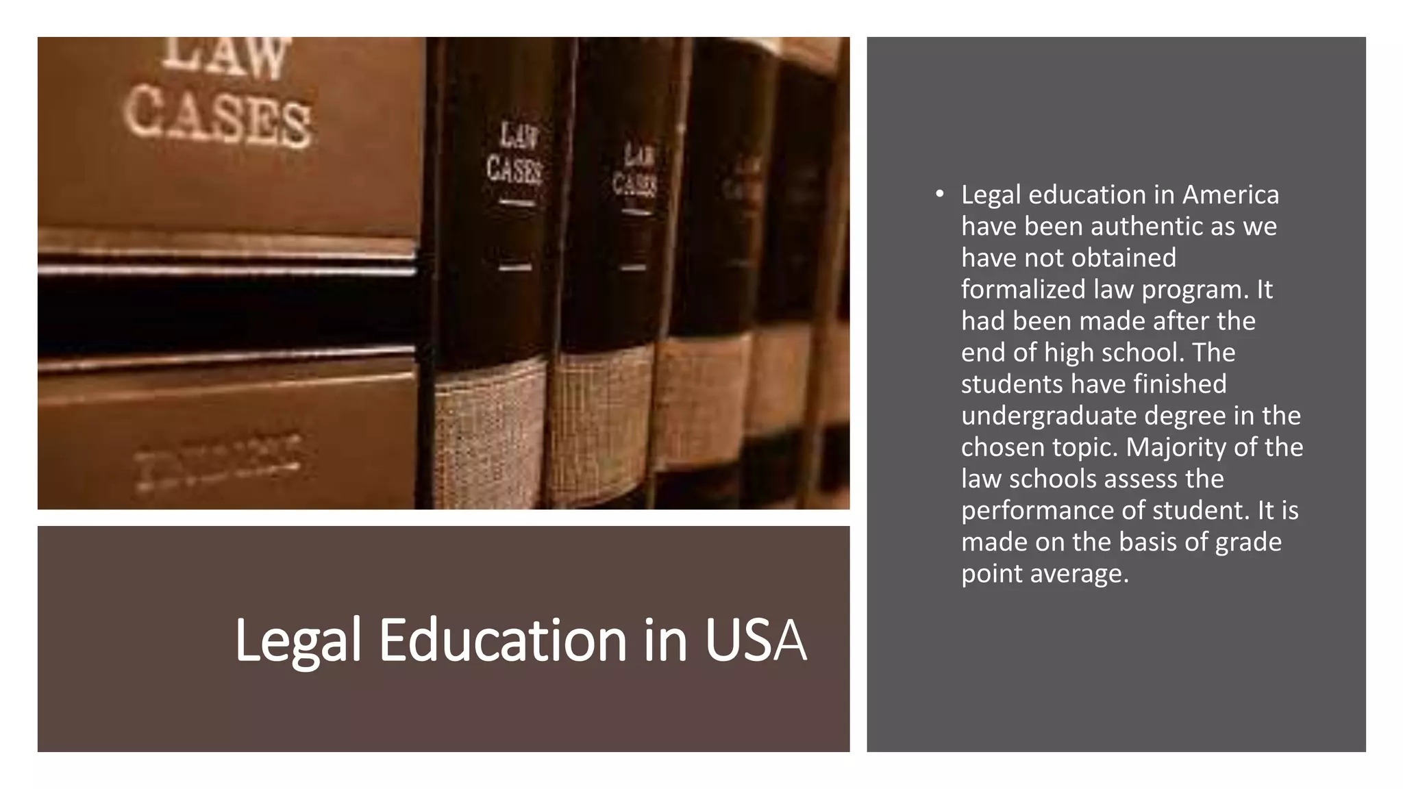 School Law Education System in USA | PPT