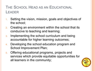 Effective School leadership | PPTX