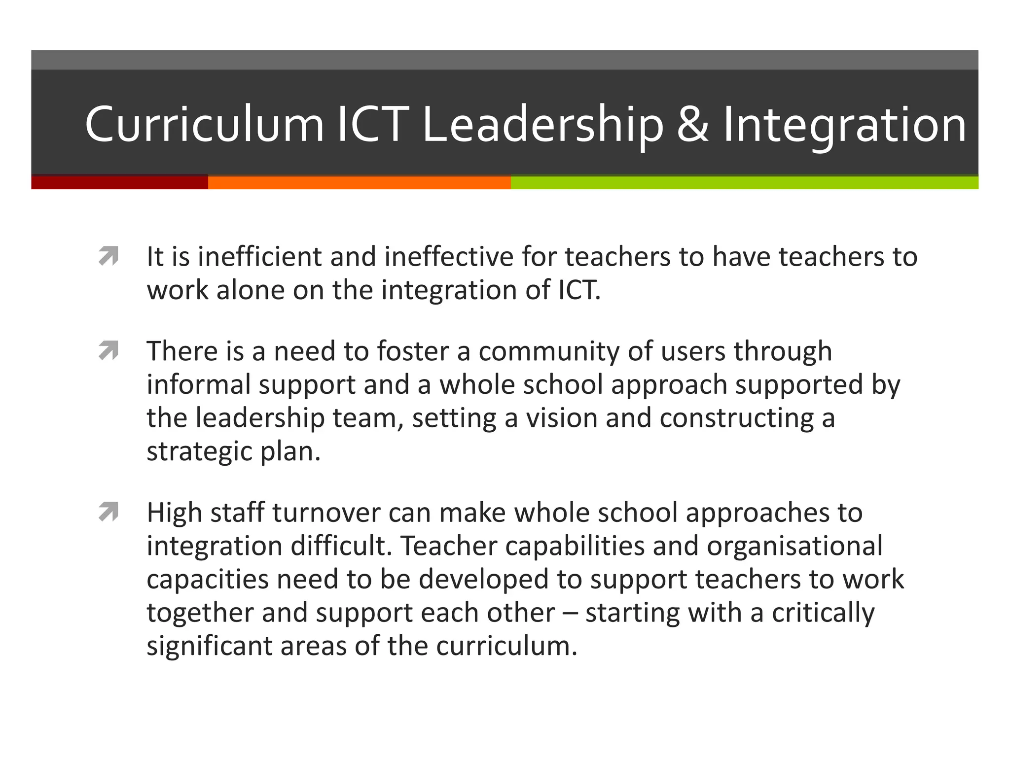 School leadership and ict (week 1) | PPTX