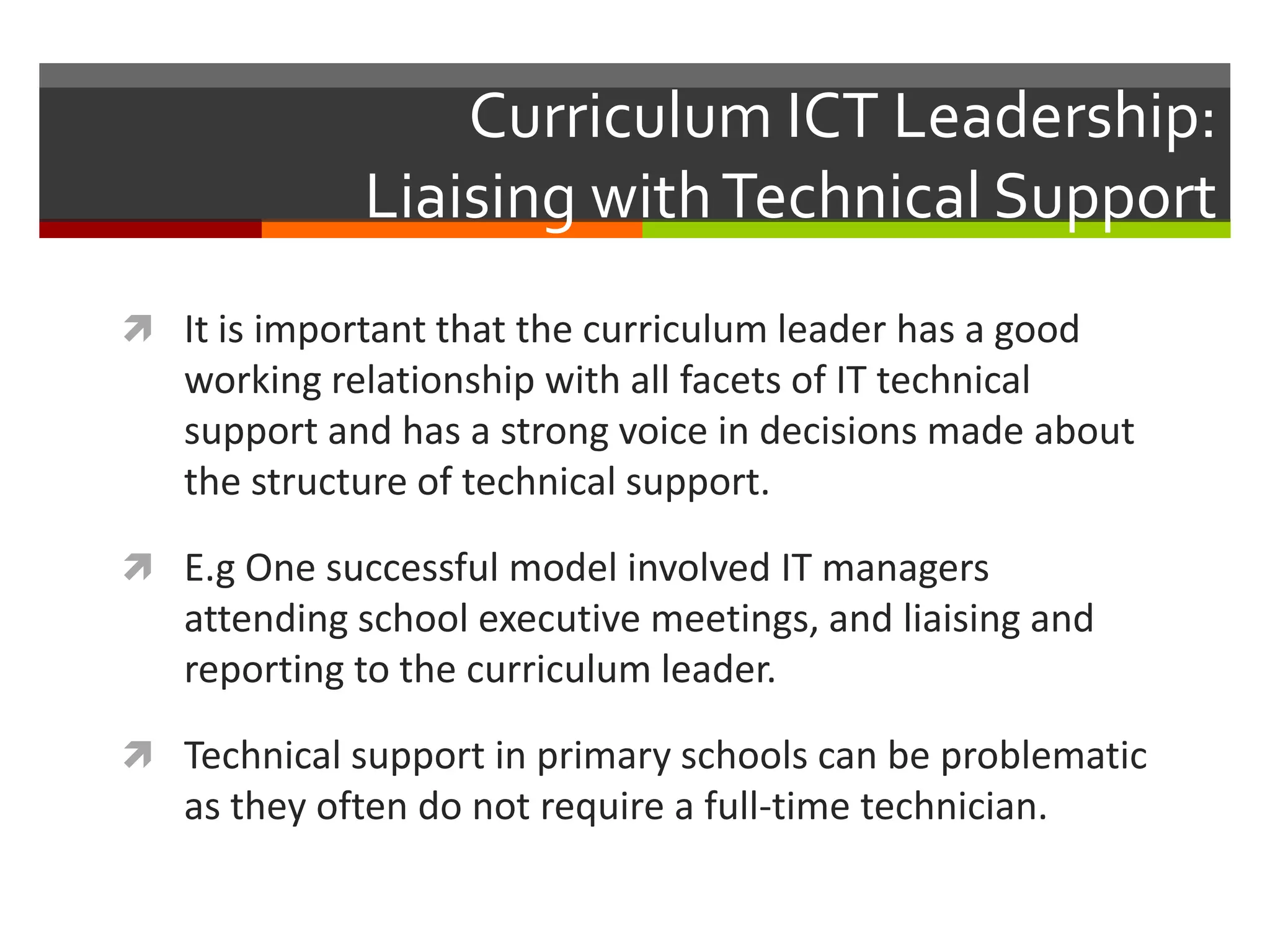 School leadership and ict (week 1) | PPTX