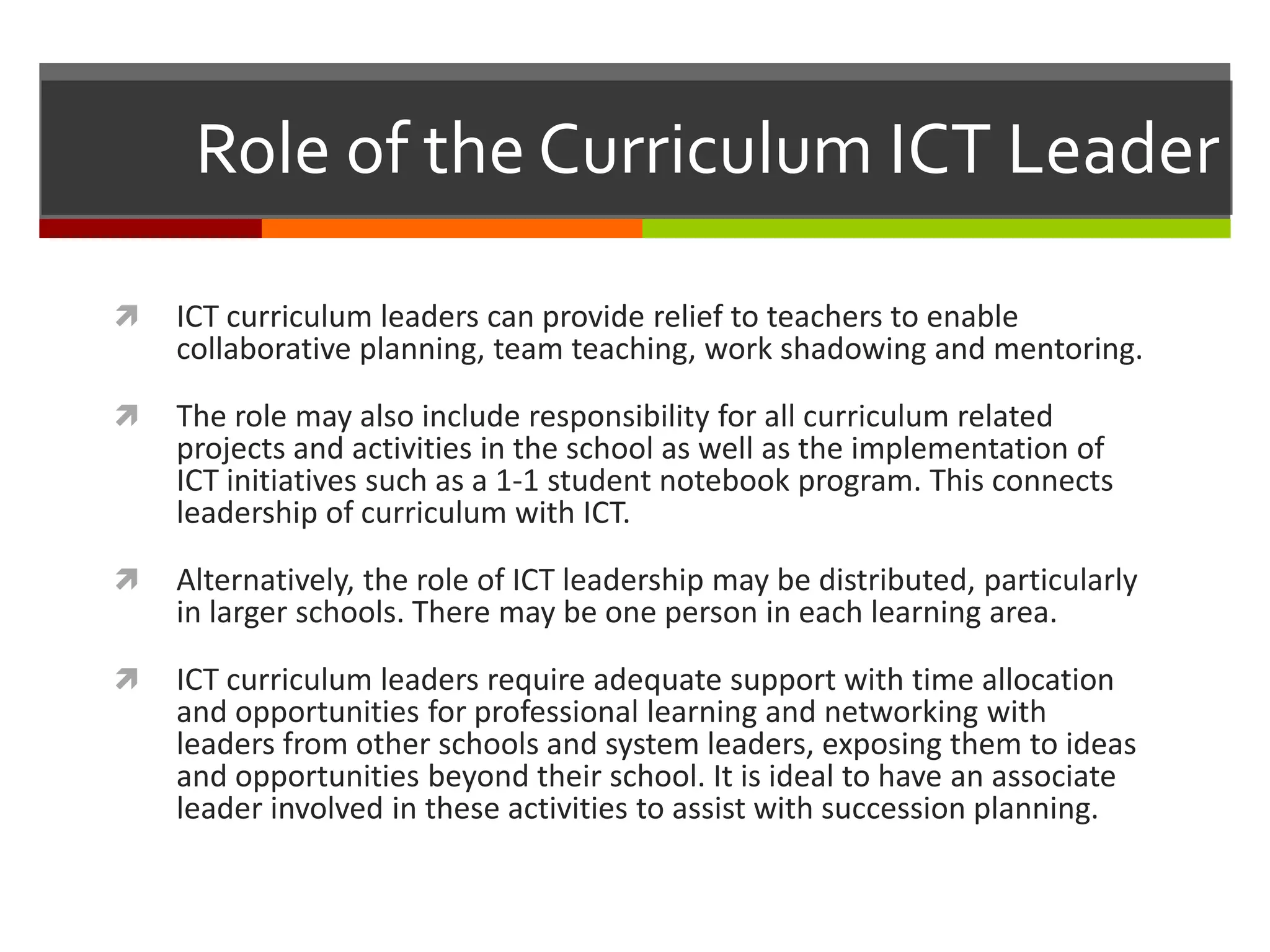 School leadership and ict (week 1) | PPTX