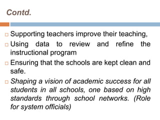 Module 13 School Leadership Concepts And Application Pptx