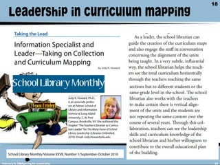 School librarian leadership | PPT