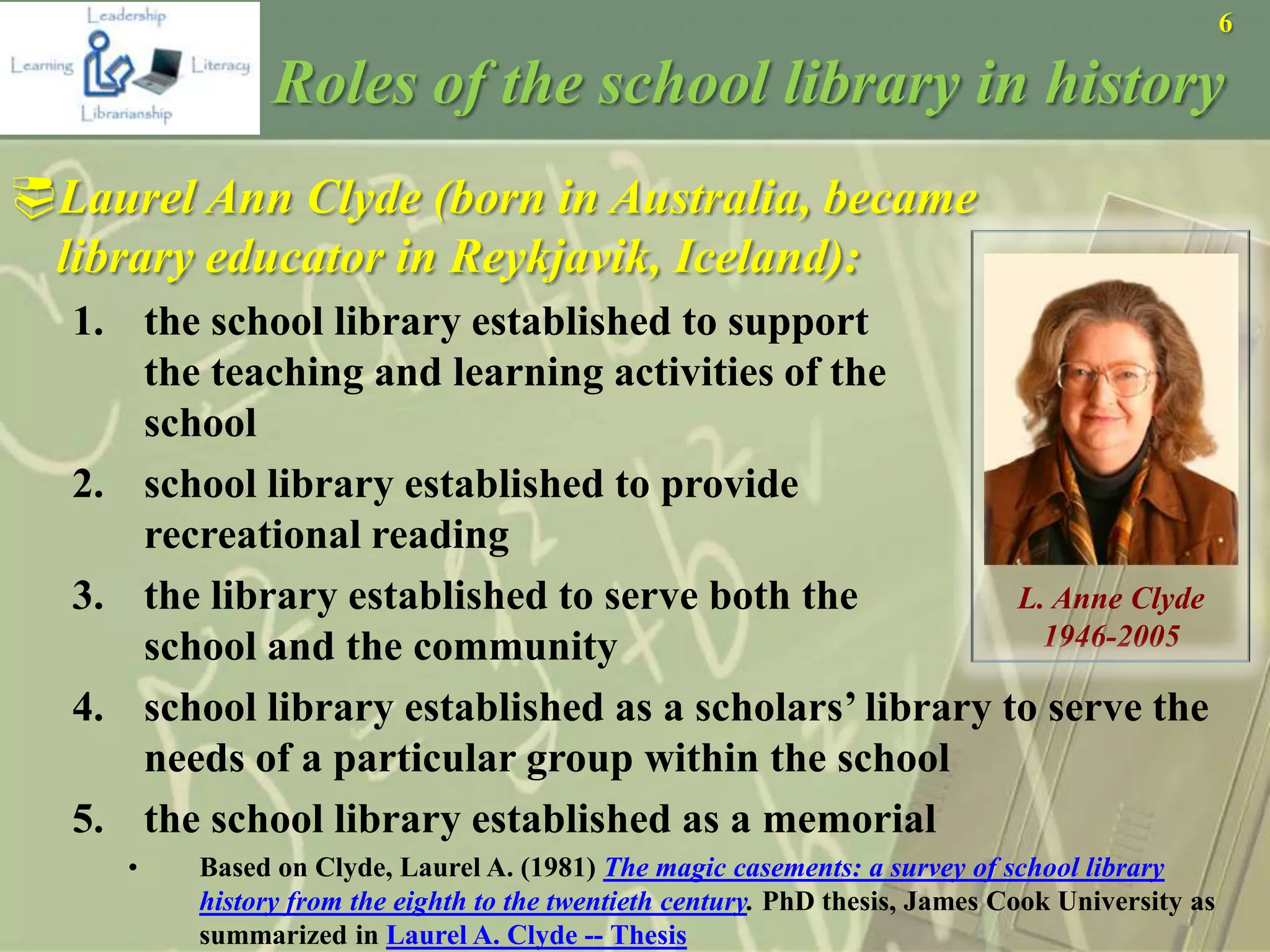 What are school libraries: Outdated book centers or vibrant centers of ...