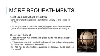 History of School Libraries | PPTX