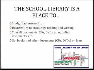 School library | PPTX