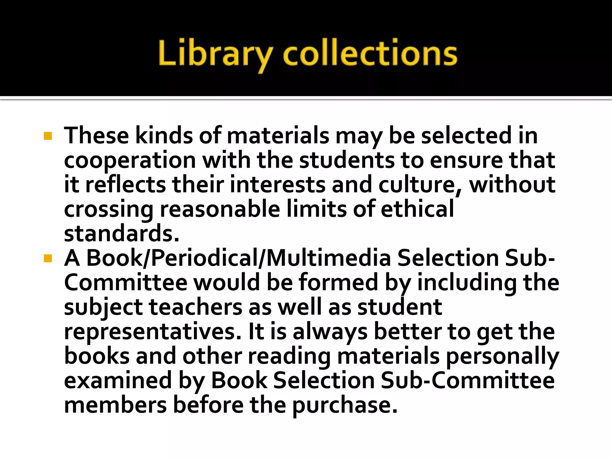 School library | PPTX