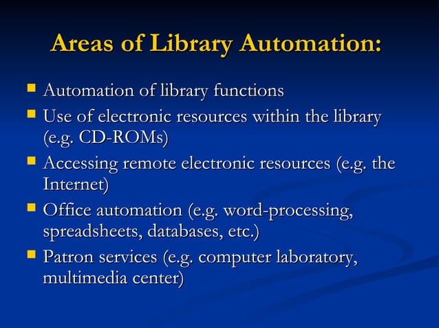 School library automation | PPT