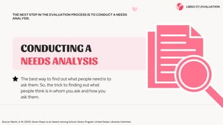 School Library: Evaluation | Presentation | PPT