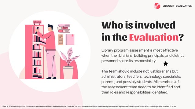 School Library: Evaluation | Presentation | PPT