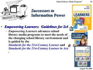 School Library Media Program | PPT